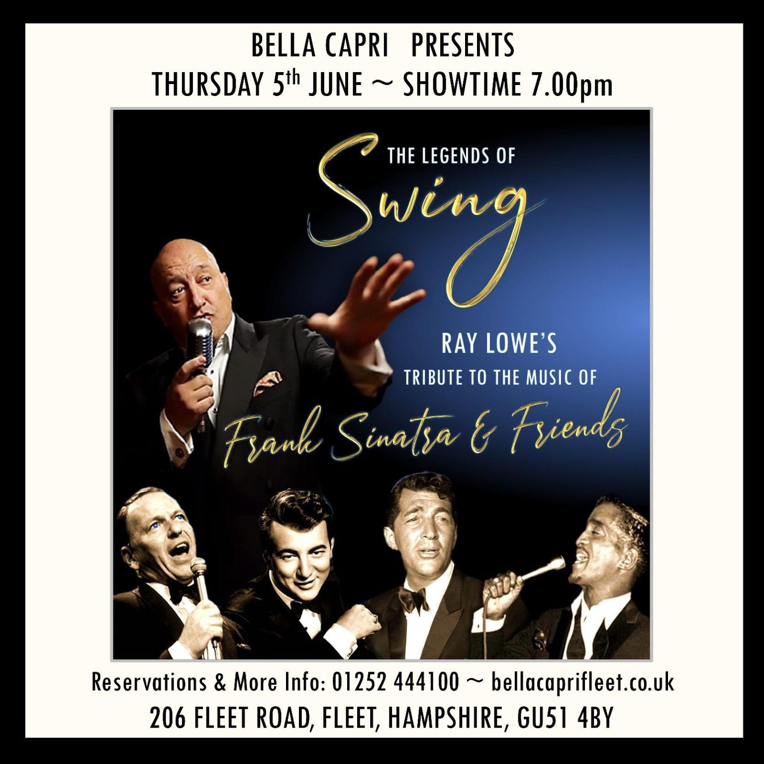 Flavors of Italy, Heart of Fleet - Bella Capri Fleet Restaurant